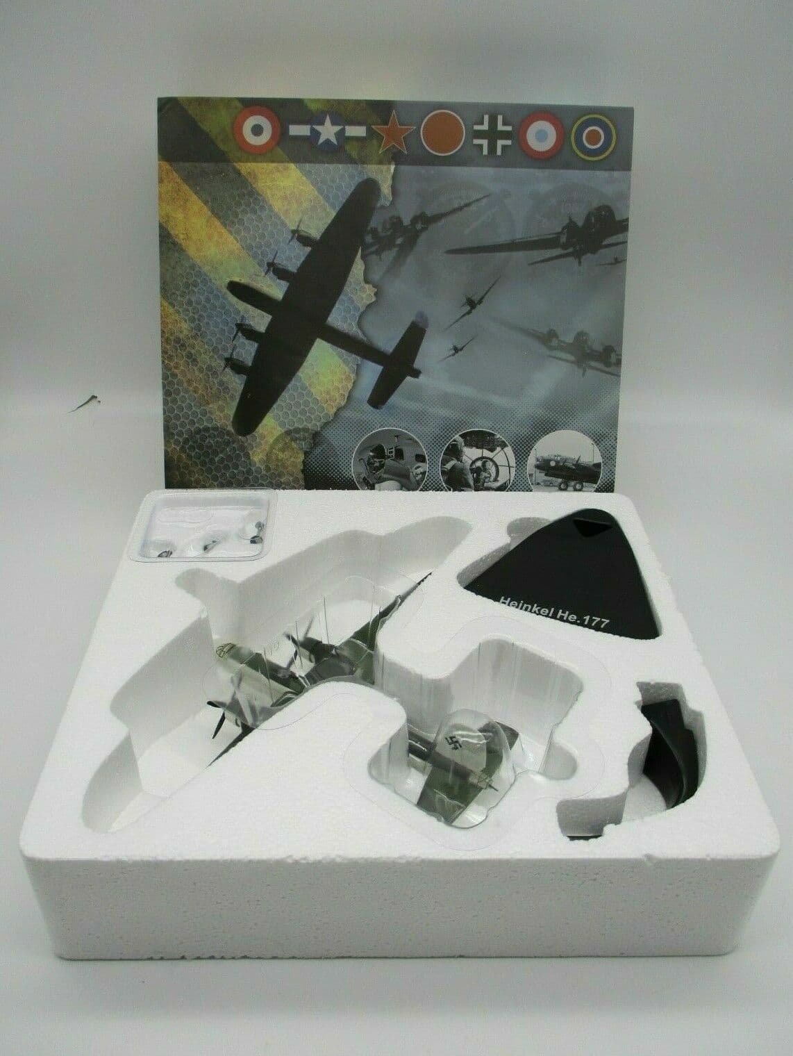 Atlas JJ10 1/144 Scale Bomber WWII Heinkel He 177 German Air Force