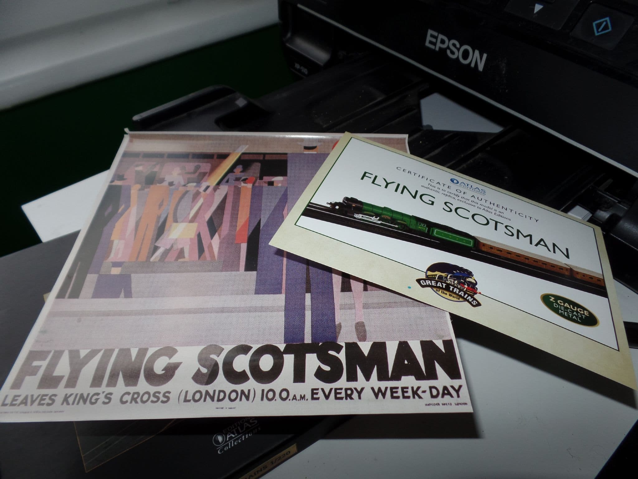 Atlas KB04 Great Trains Z gauge 1/220 LNER Flying Scotsman