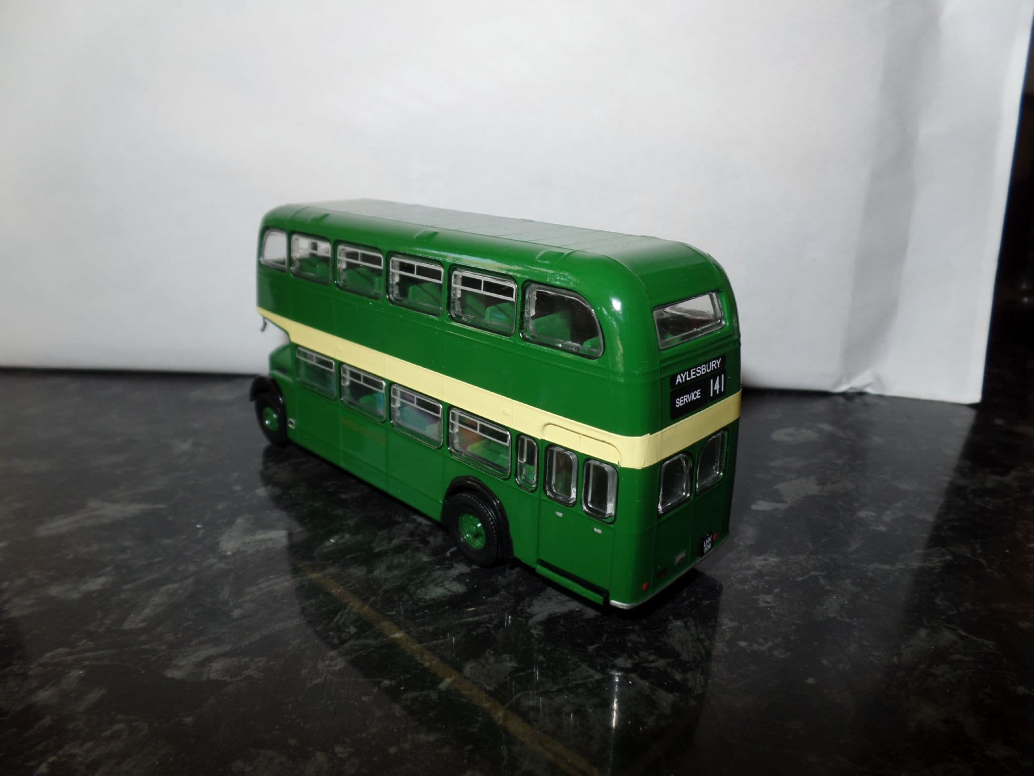 B T Models B116B 1/76 OO Scale Bristol Lodekka LD Bus Closed Back United Counties 141 Aylesbury