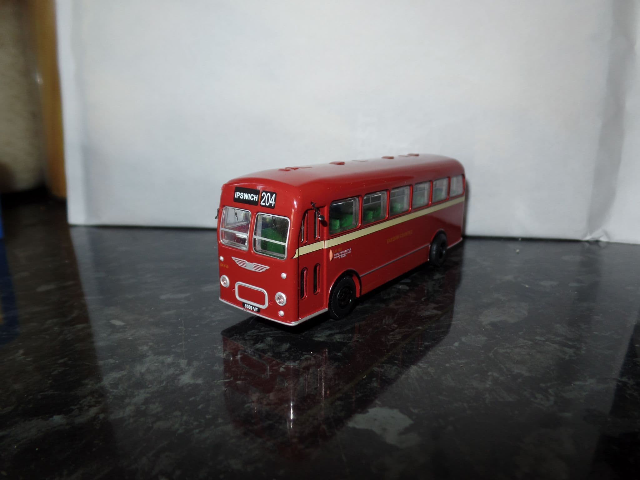 B T Models B201B Bristol MW Bus Coach Eastern Counties route 204 Ipswich