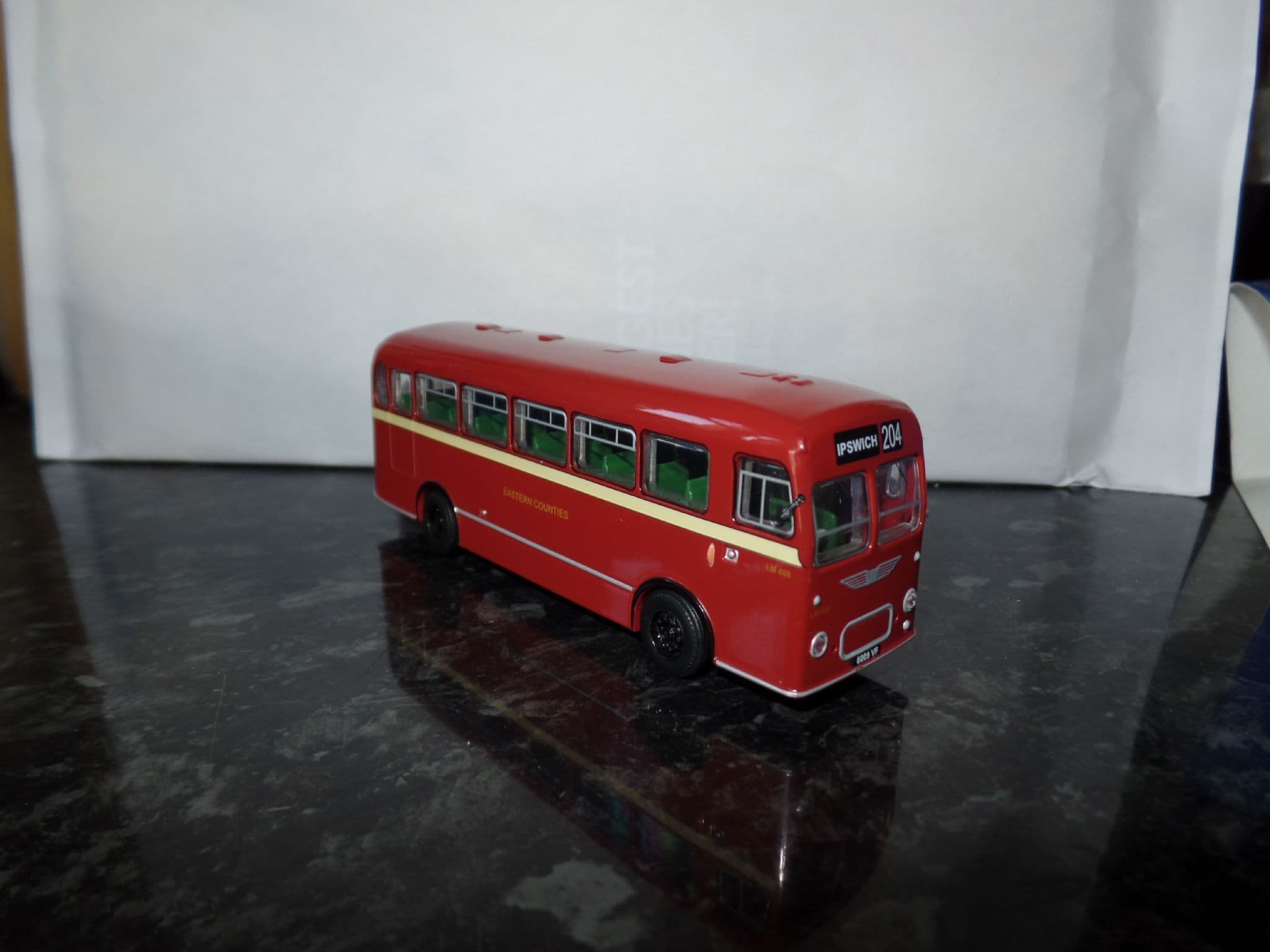 B T Models B201B Bristol MW Bus Coach Eastern Counties route 204 Ipswich