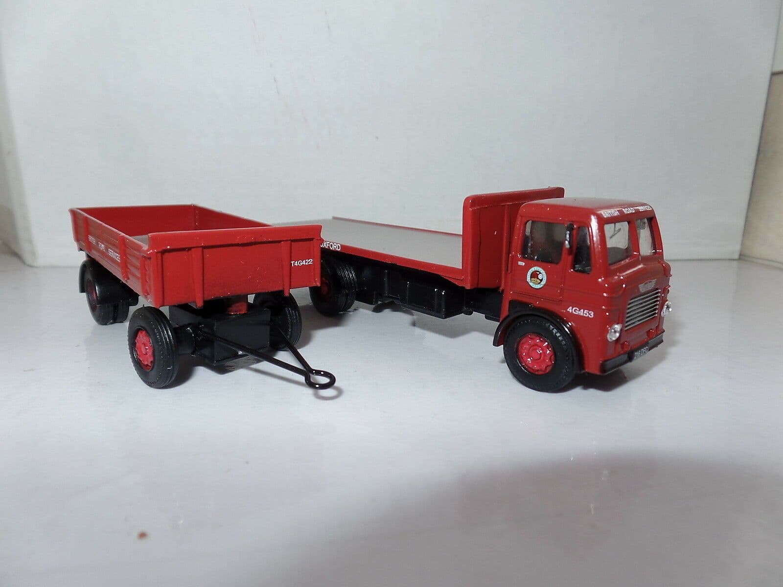 B T Models DA-99 DA99 1/76 OO Leyland Beaver Flat Dropside Trailer BRS Oxford