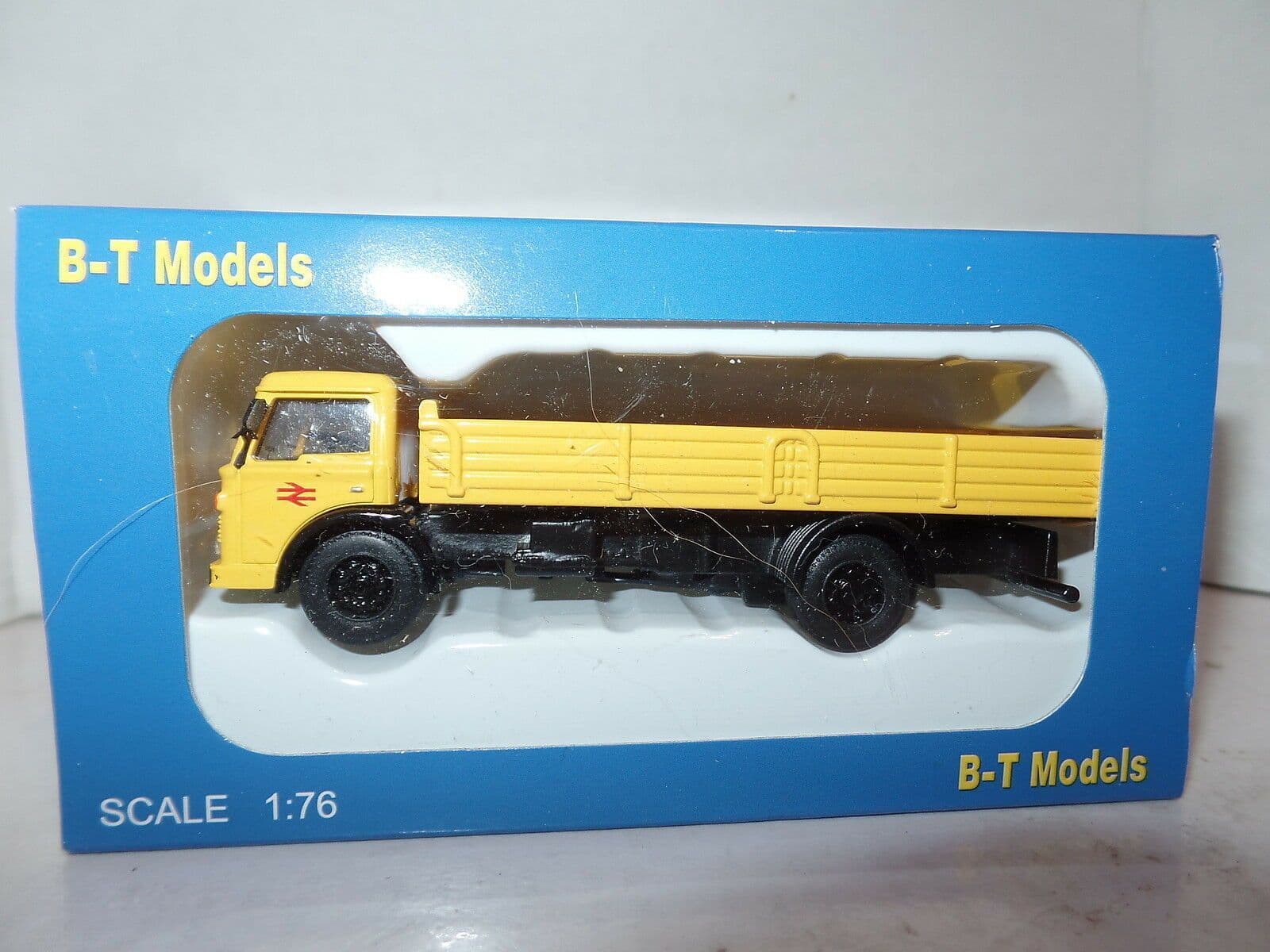 B T Models DB-06 DB06 Ford D Series Dropside British Rail Yellow Barbed ...