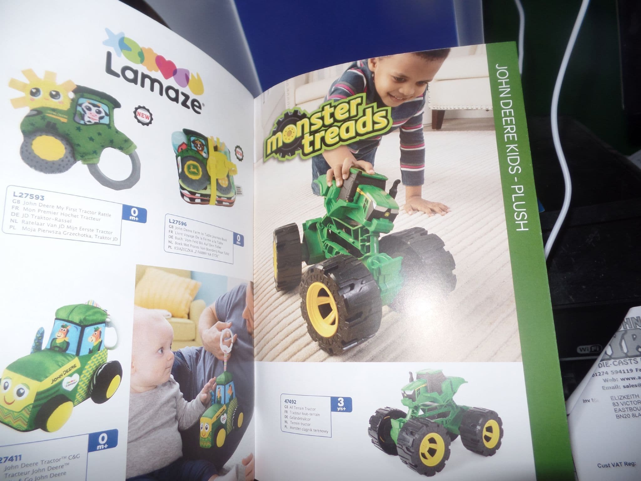Britains Big Farm John Deere Catalogue 2024 c/w Checklist Poster