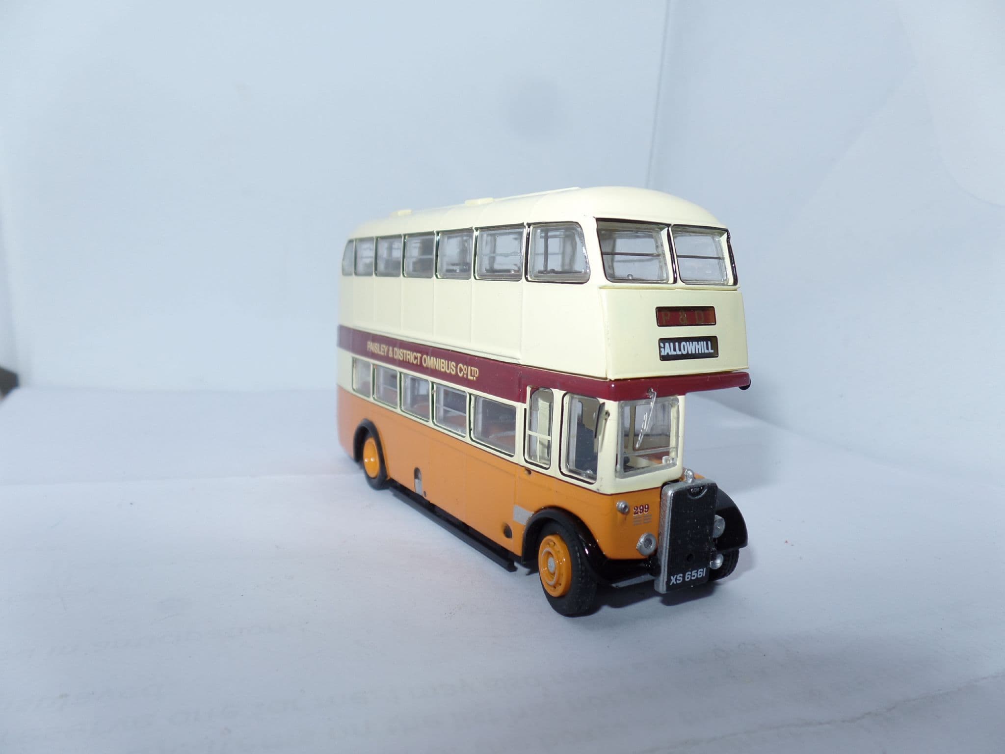 Britbus GS-08 GS08 Guy Arab III Park Royal Bus Paisley & District