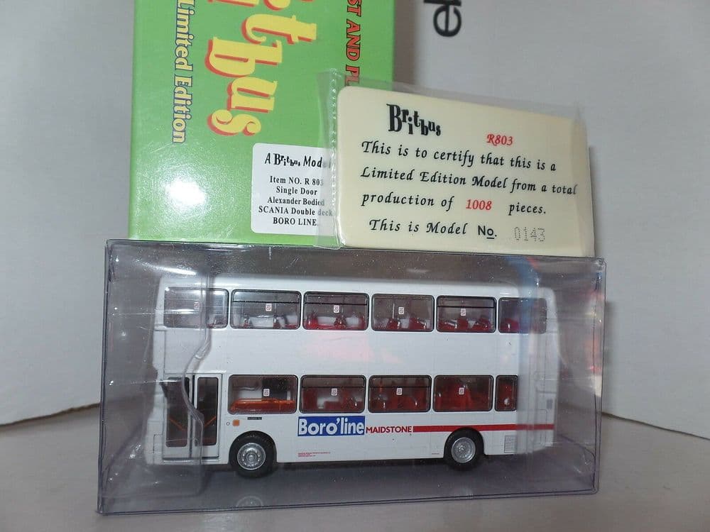 Britbus R803 Scania Alexander Boroline Maidstone London 131 Bexleyheath