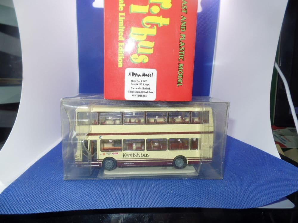 Britbus R807 Scania R113 Alexander Kentish Bus London 51 Woolwich 1 Mirror