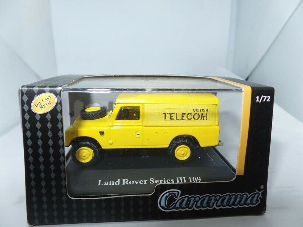 Cararama 1/72 Scale 7-51970 Land Rover Series III 109" British Telecom ...