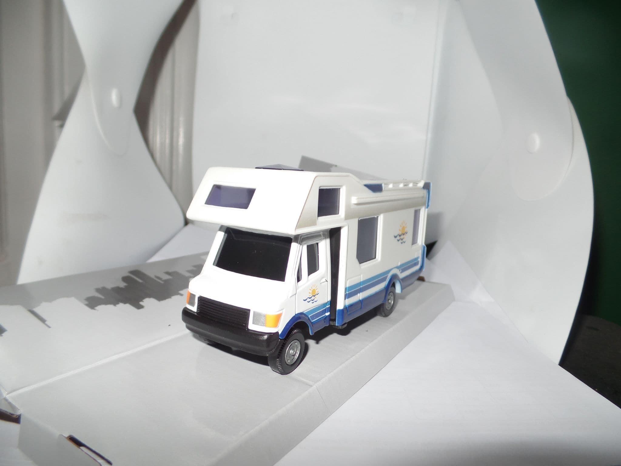 Cararama 4-93510 1/43 O Scale Mercedes Mobile Home Campervan Motorhome ...
