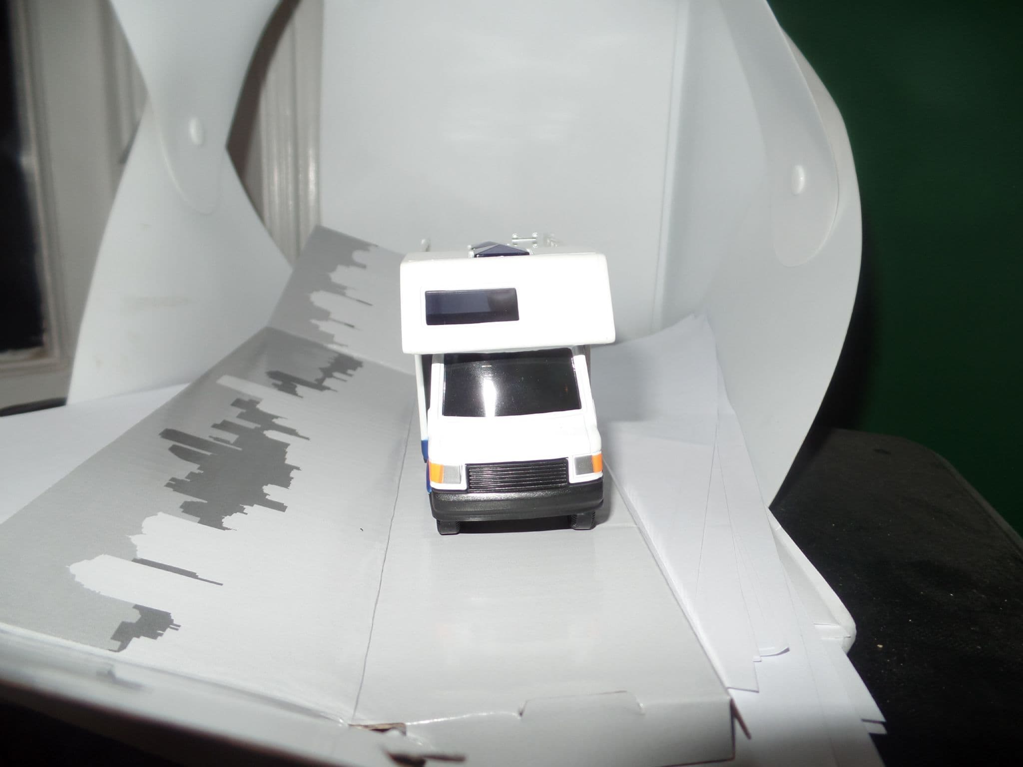 Cararama 4-93510 1/43 O Scale Mercedes Mobile Home Campervan Motorhome ...