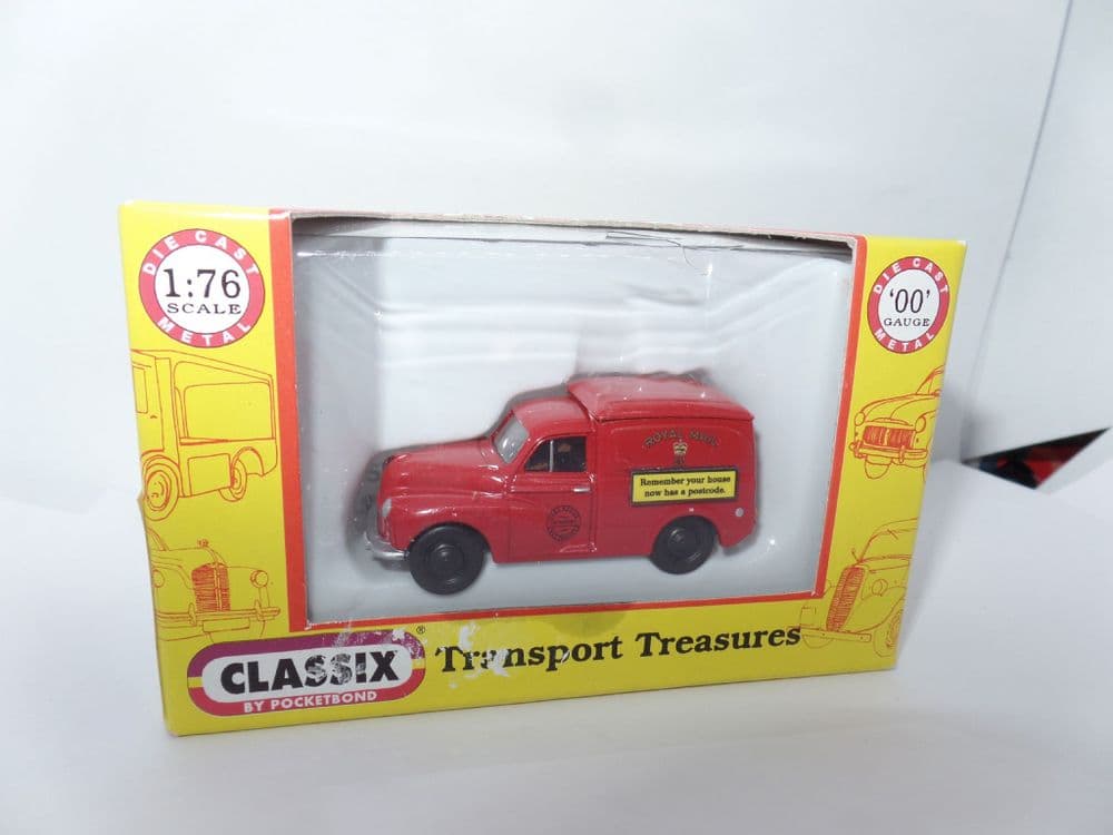 Classix EM76649 1/76 OO Scale Morris Minor 1000 Van Royal Mail Post ...