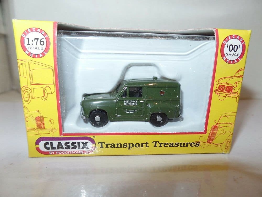 Classix EM76668 1/76 OO Scale Austin A35 Van GPO Post Office Telephones ...