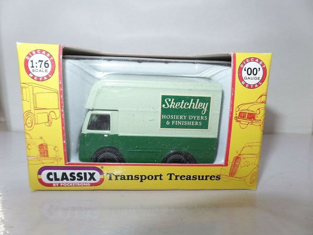 Classix EM76673 1/76 OO Scale NCB Electric High Top Van Sketchley Dry ...