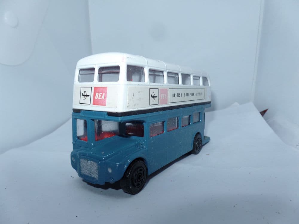 Corgi 469 1/64 London Routemaster Bus Blue White British European ...