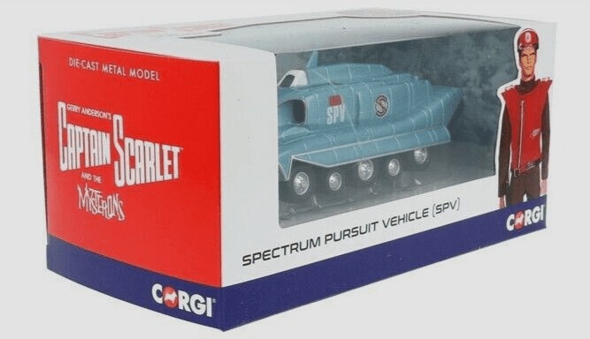 CORGI CC96308 1/76 OO CAPTAIN SCARLET CLASSIC SPV SPECTRUM PURSUIT ...