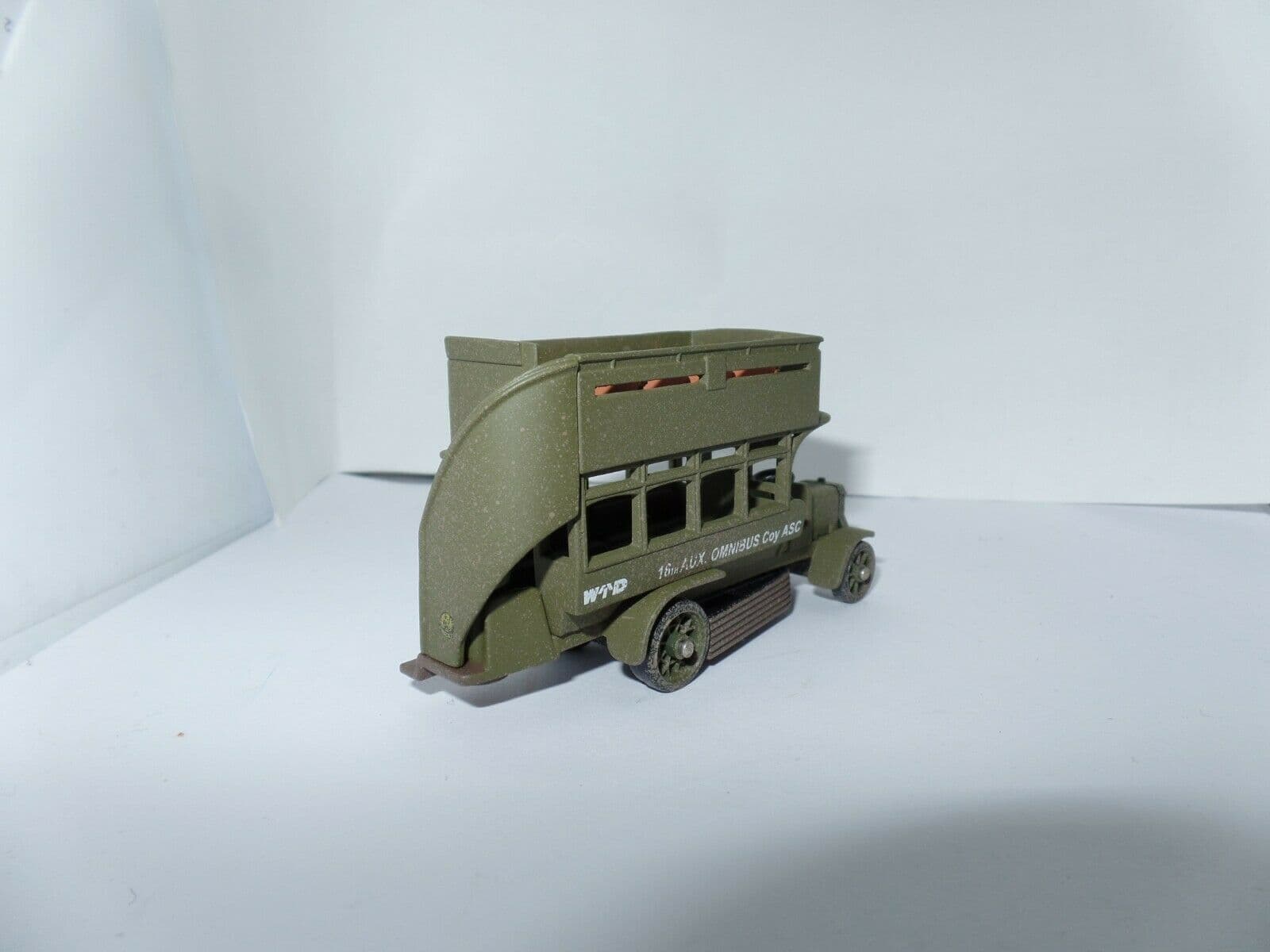 CORGI CS90611 1/72 WWI BRITISH ARMY TROOP CARRIER OLD BILL B TYPE BUS UB