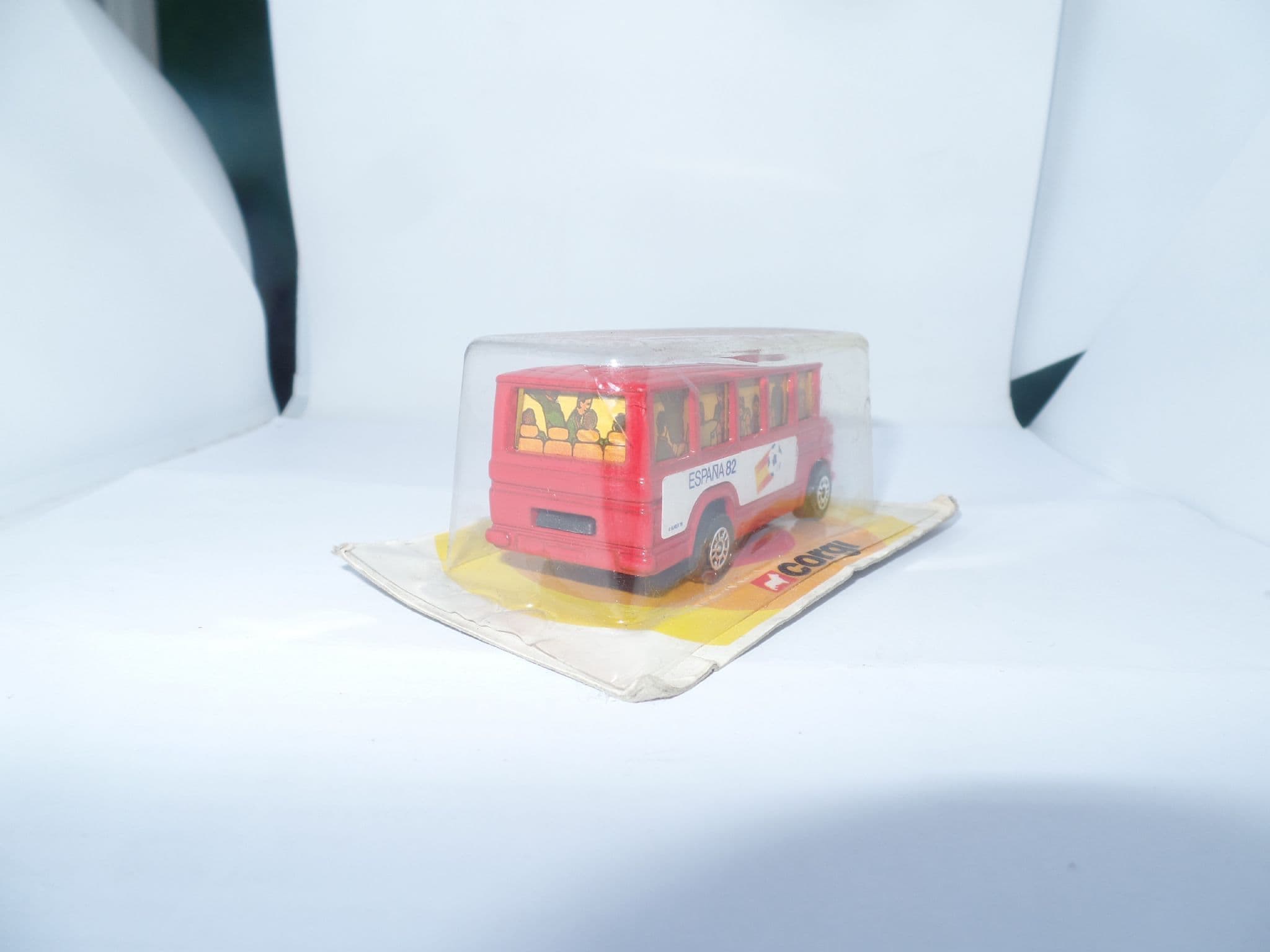 Corgi Juniors Mercedes Benz Bus Espana 82 World Cup Football Mint on ...