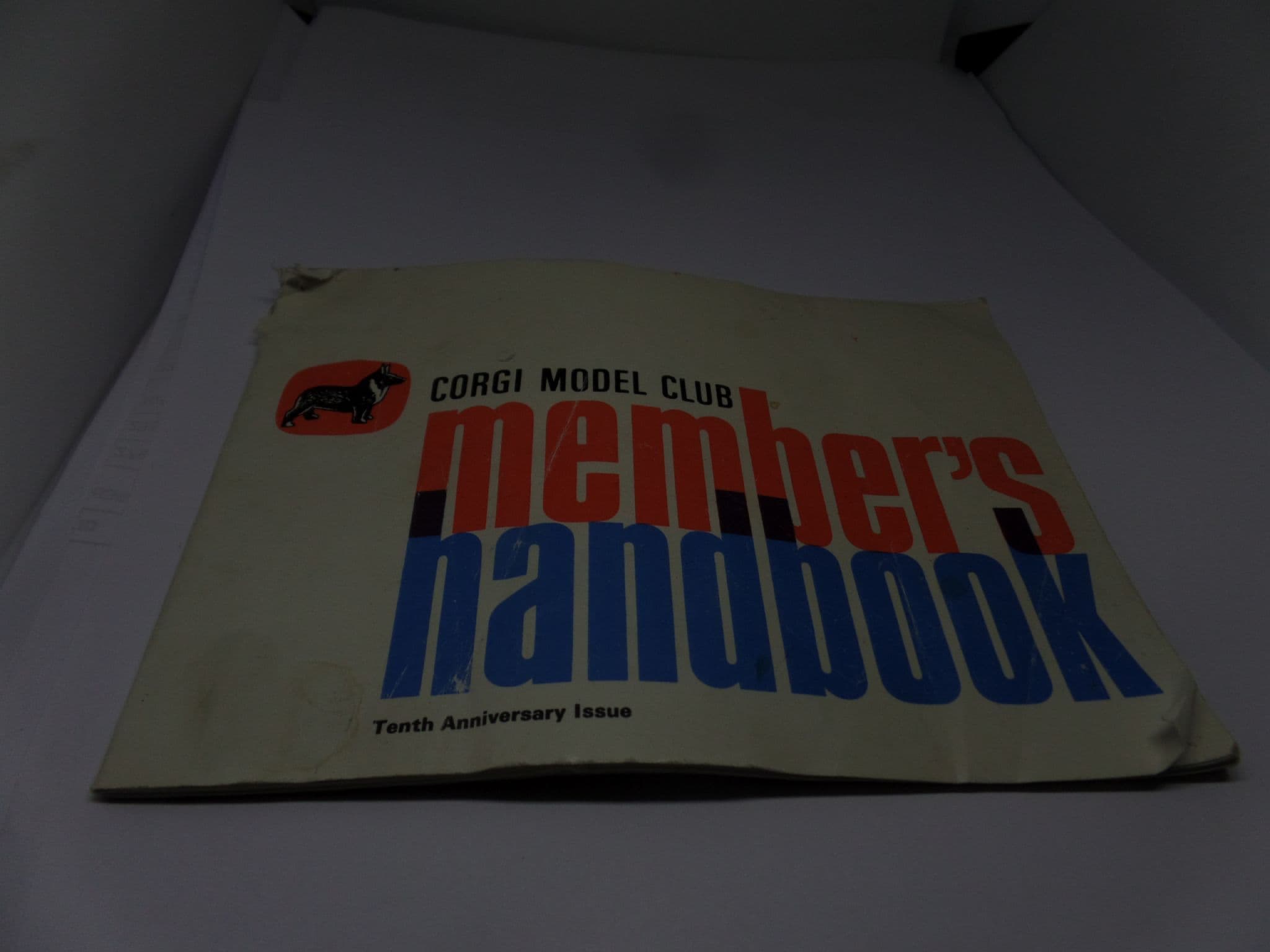 CORGI Model Club Members Handbook 10th Aniv Edition 1967