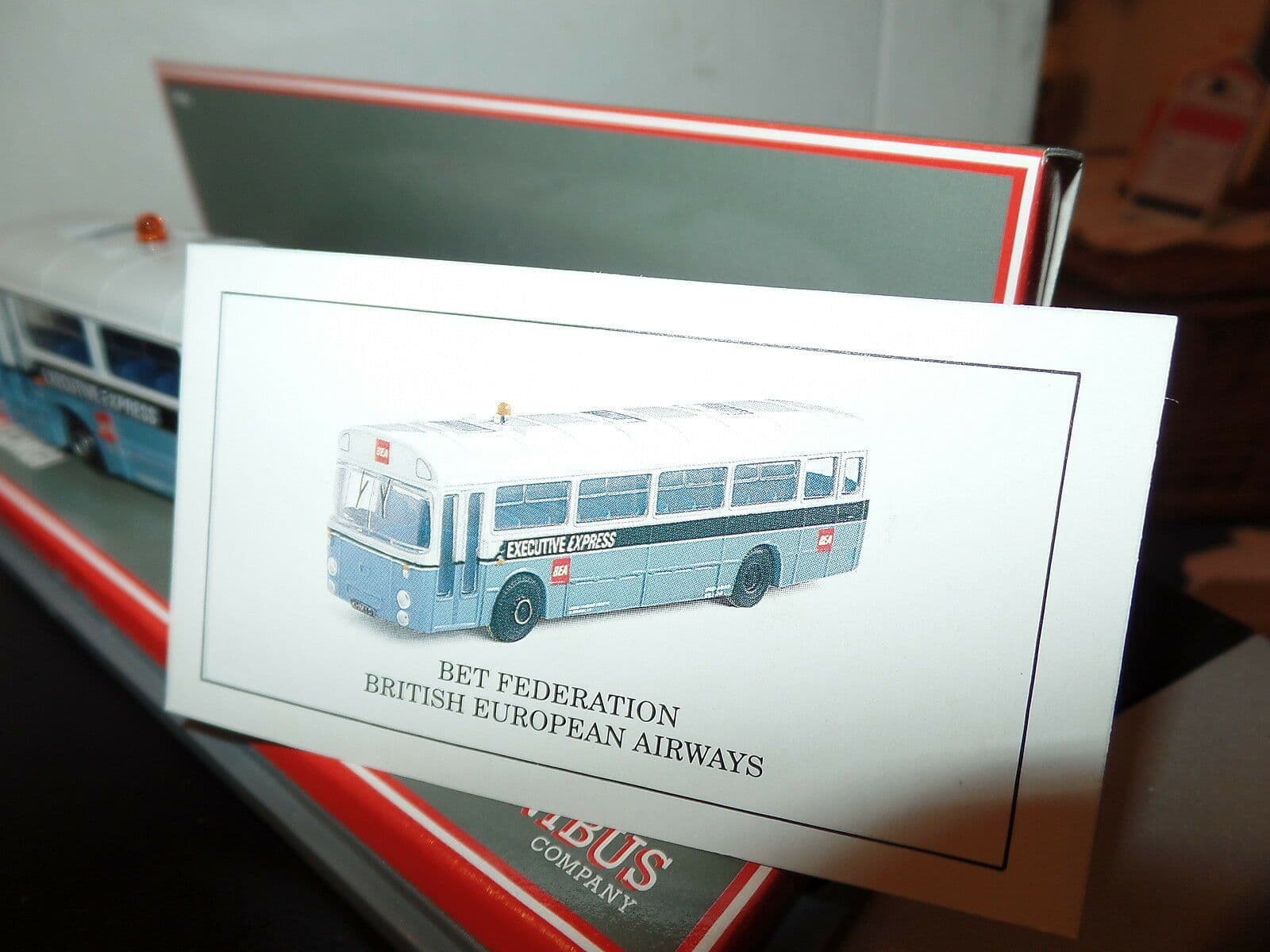 Corgi OOC 40202 AEC Reliance BET Bus Coach BEA Britsh European Airways MIMB