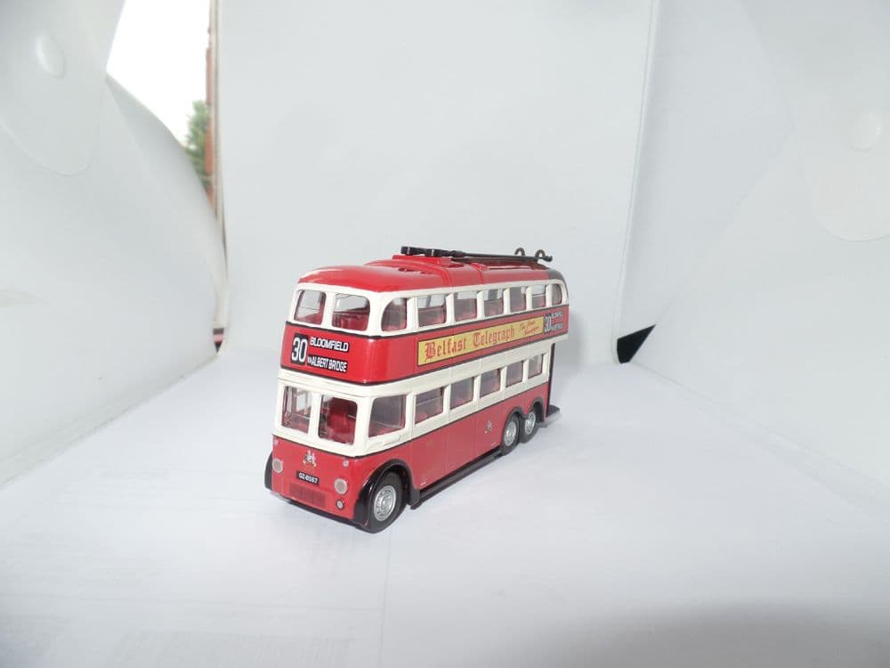 Corgi OOC 43702 AEC 9641T Trolleybus Belfast Corporation Telegraph UB