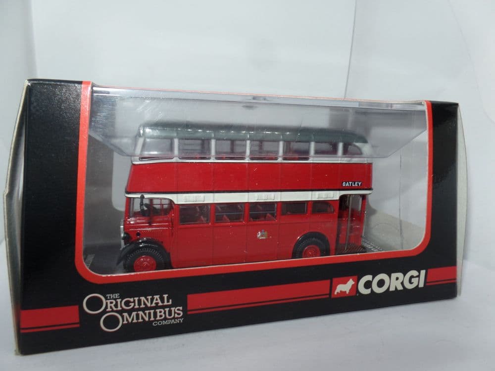 Corgi OOC OM41601 Crossley DD42 Bus Manchester Corporation Transport