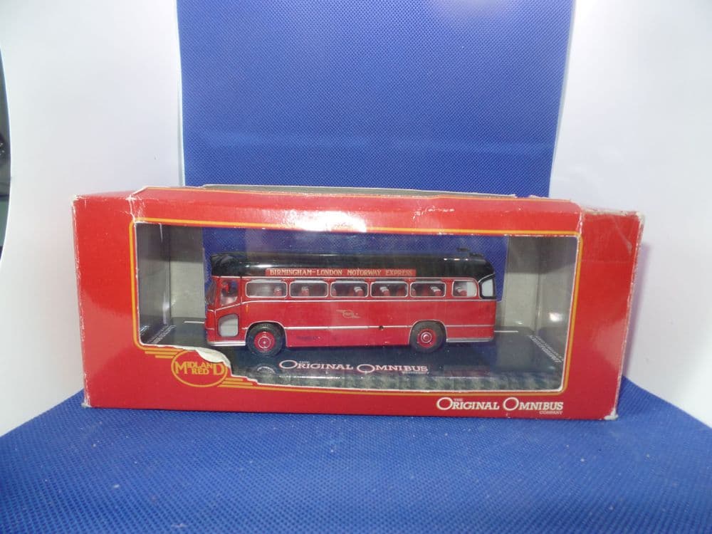 Corgi OOC OM45501 BMMO CM5T Midland Red Motorway Coach London 1 Mirror