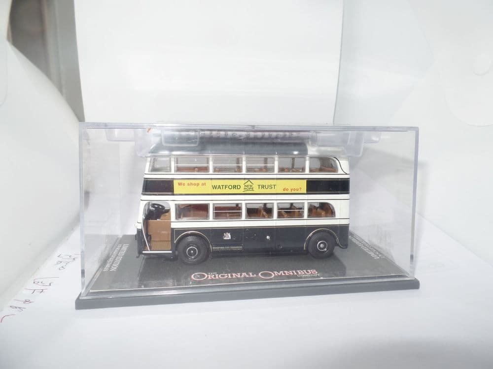 Corgi OOC OM45702A AEC Q bus Bradford City Tramways Watford New Hope ...