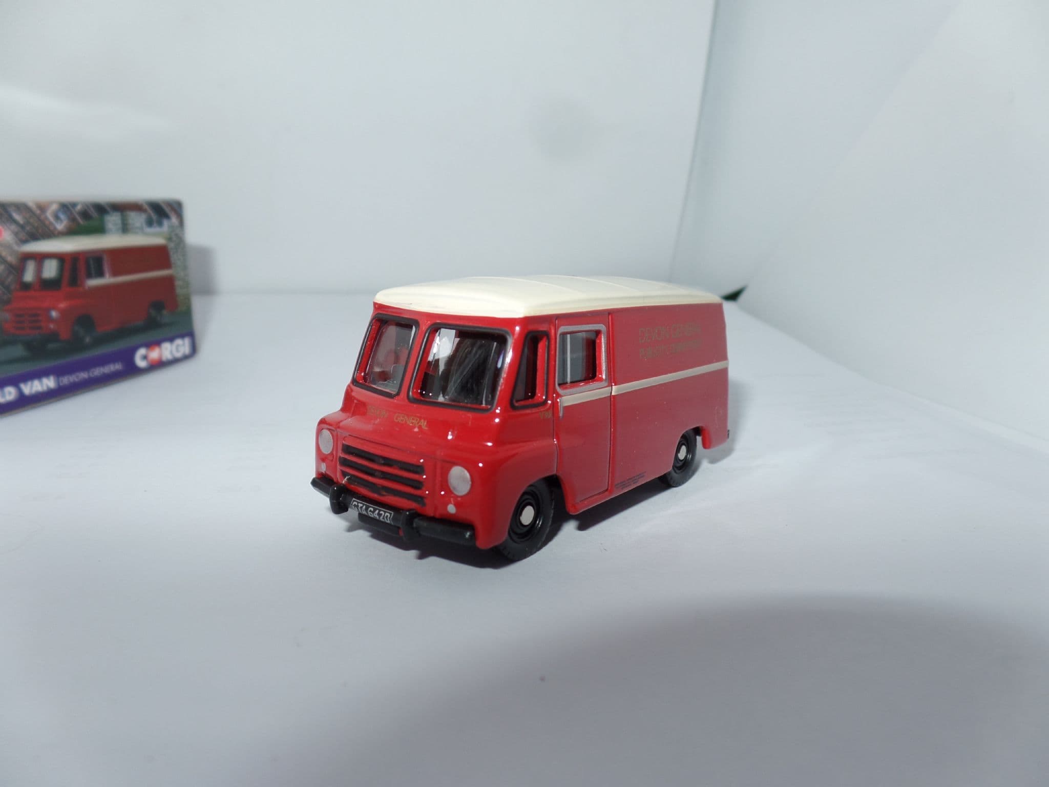Corgi Trackside DG201017 Morris LD Van Devon General Bus Publicity ...