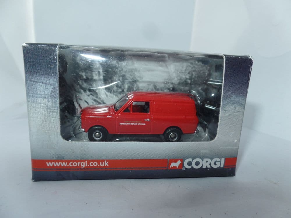 Corgi Trackside DG209 1/76 OO Scale Bedford HA Van London Transport Red ...
