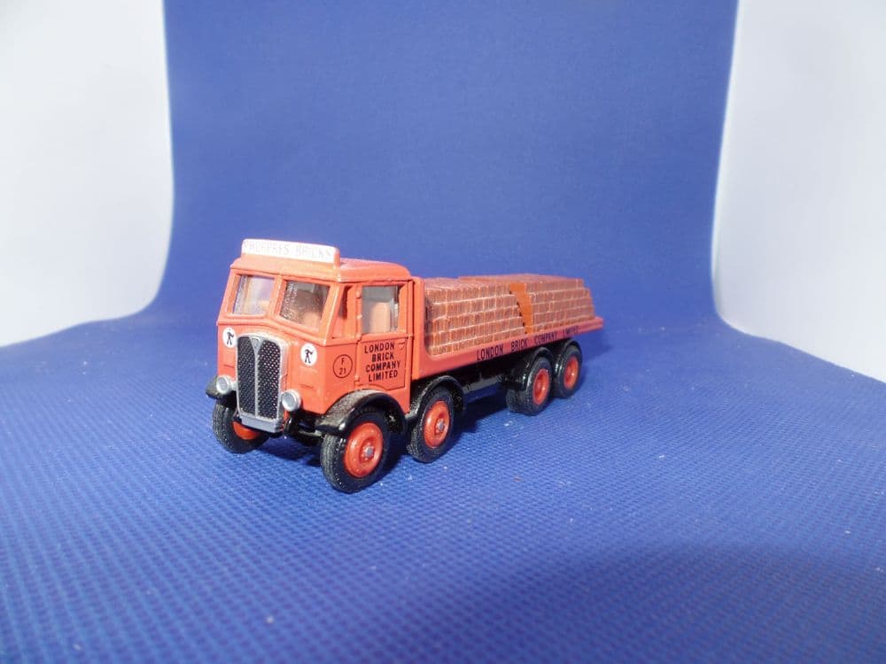 EFE 10402DL AEC Mammoth Major 3 Axle Flatbed Lorry London Brick Company ...