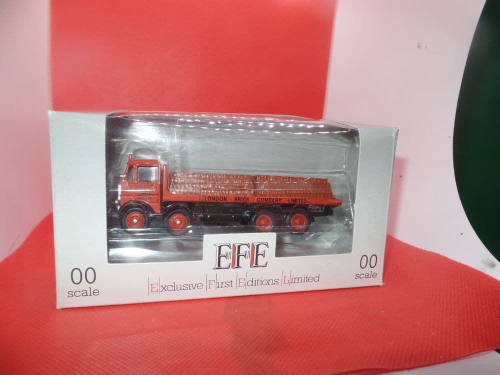 EFE 10402DL AEC Mammoth Major 3 Axle Flatbed Lorry London Brick Company ...