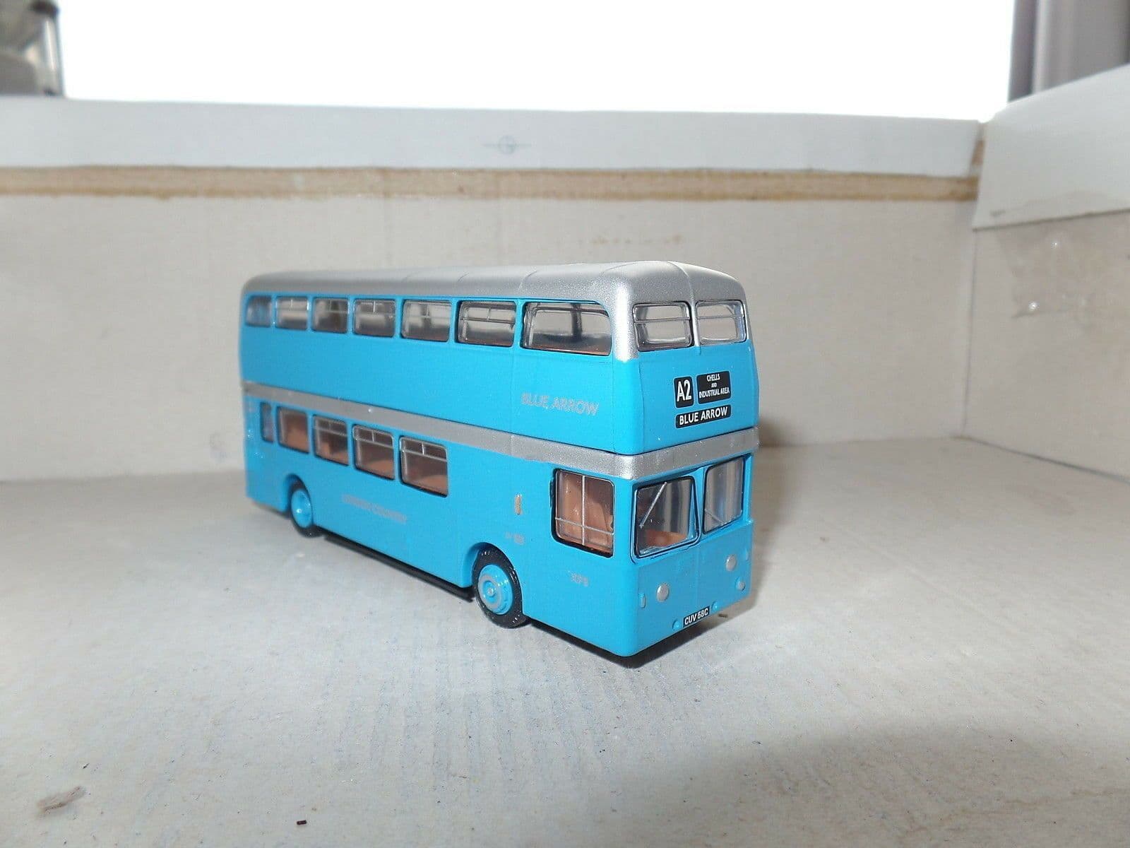 EFE 18206 Daimler Fleetline Bus London Country Blue Arrow Stevenage