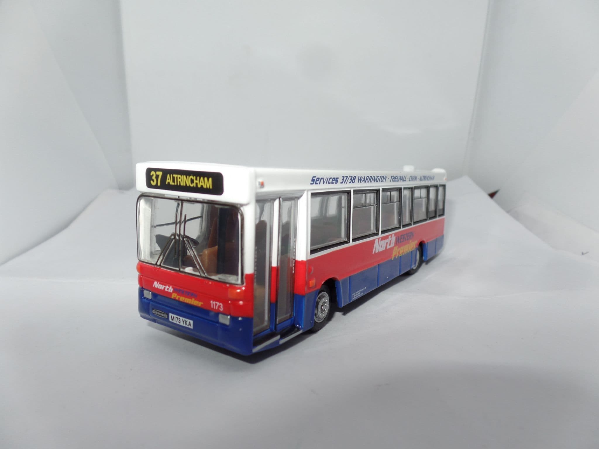 EFE 20639 Dennis Dart Bus North Western Premier 37 Altrincham MIMB