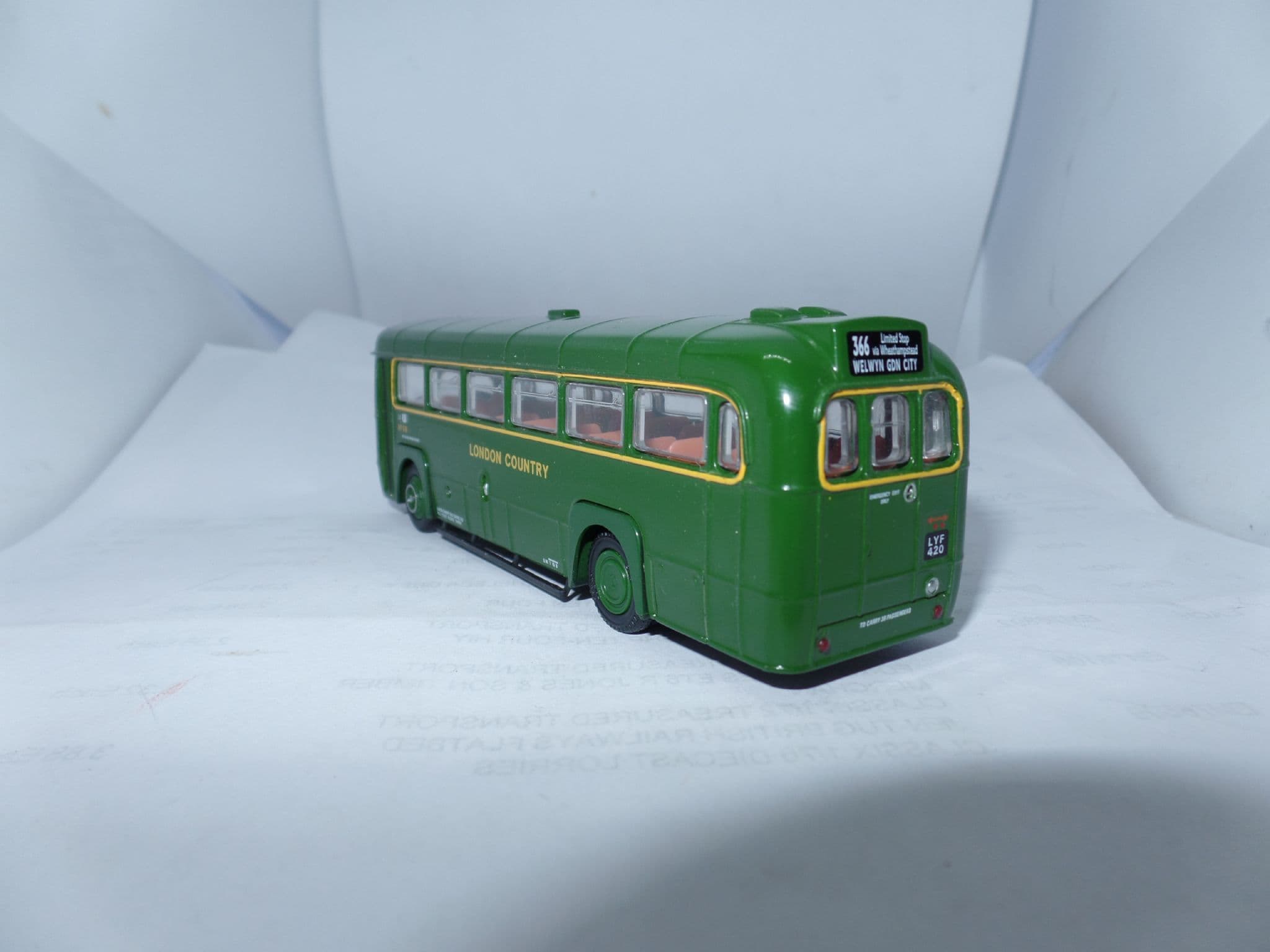 EFE 23310 AEC RF Bus London Country Green 366 Welwyn Garden City UB