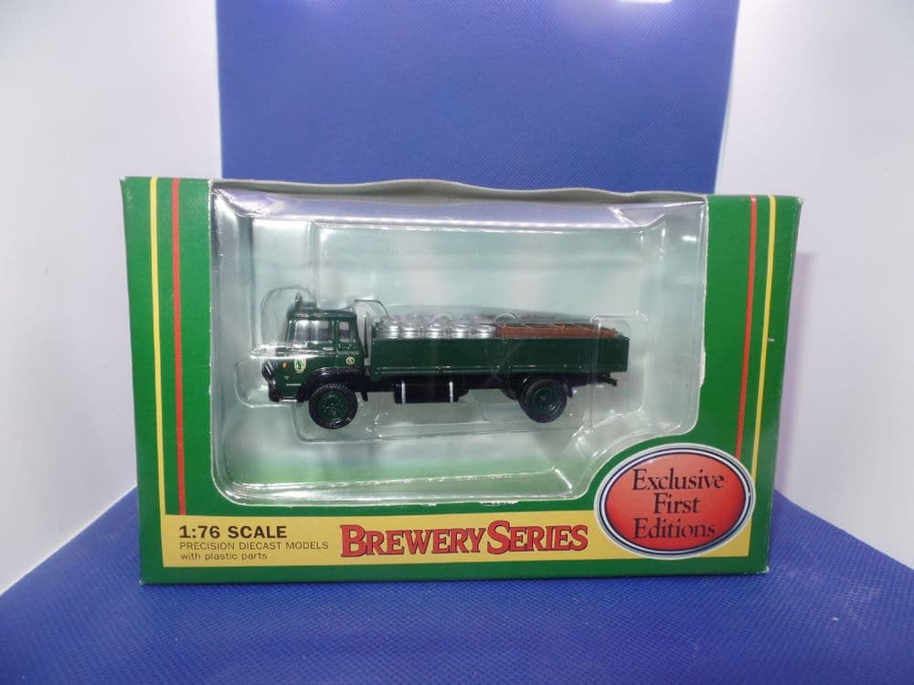 EFE 24102 Bedford TK Dropside Truck Lorry Greene King Beer Brewery Keg ...