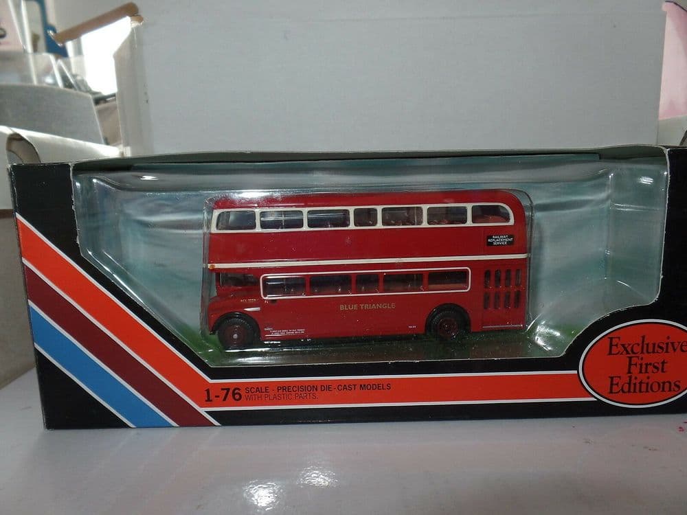 EFE 25605 AEC Routemaster RCL Bus London Blue Triangle Rail Replacement ...