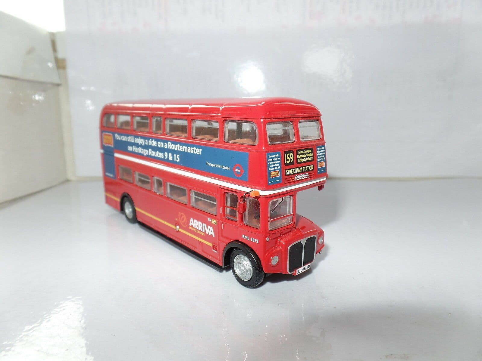 EFE 31902 AEC Routemaster Bus RML2572 London Transport Route 159 Last Day