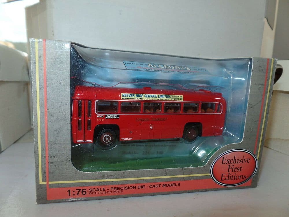 EFE AS02 233x AEC RF 521 Code 3 Bus Route 224 Colnbrook Allsorts 2006 ...