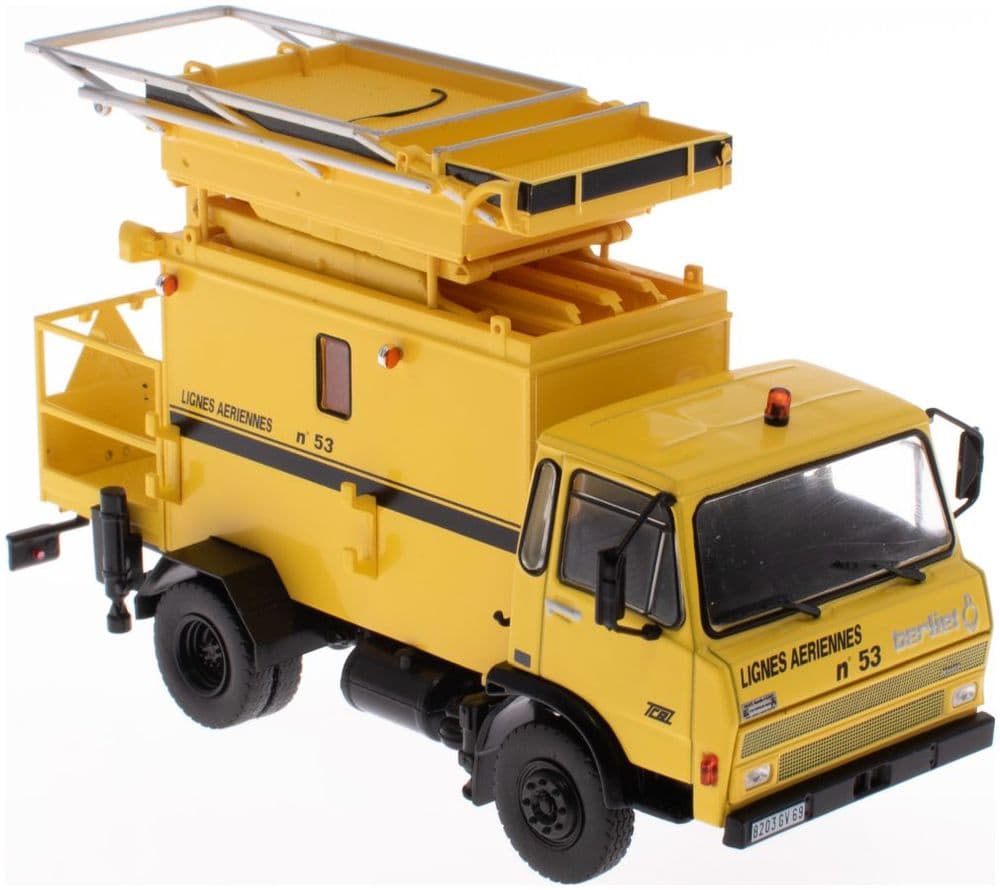 IXO Hachette NJ57 1/43 Scale Berliet 620 KB Surveillance de lignes Line Monitor 1977