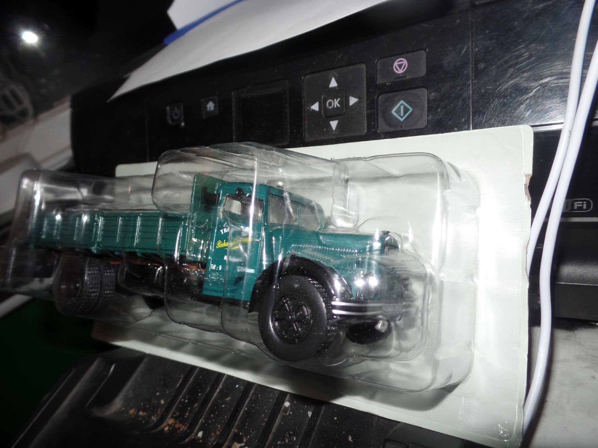 IXO Hachette NJ66 1/43 Scale Berliet GDR 7W Green Dropside Richard Francois Transport