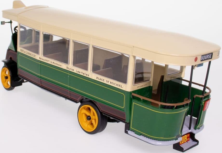 IXO Hachette PD107 1/43 Scale SCHNEIDER H 1916 France Bus Coach Early Paris