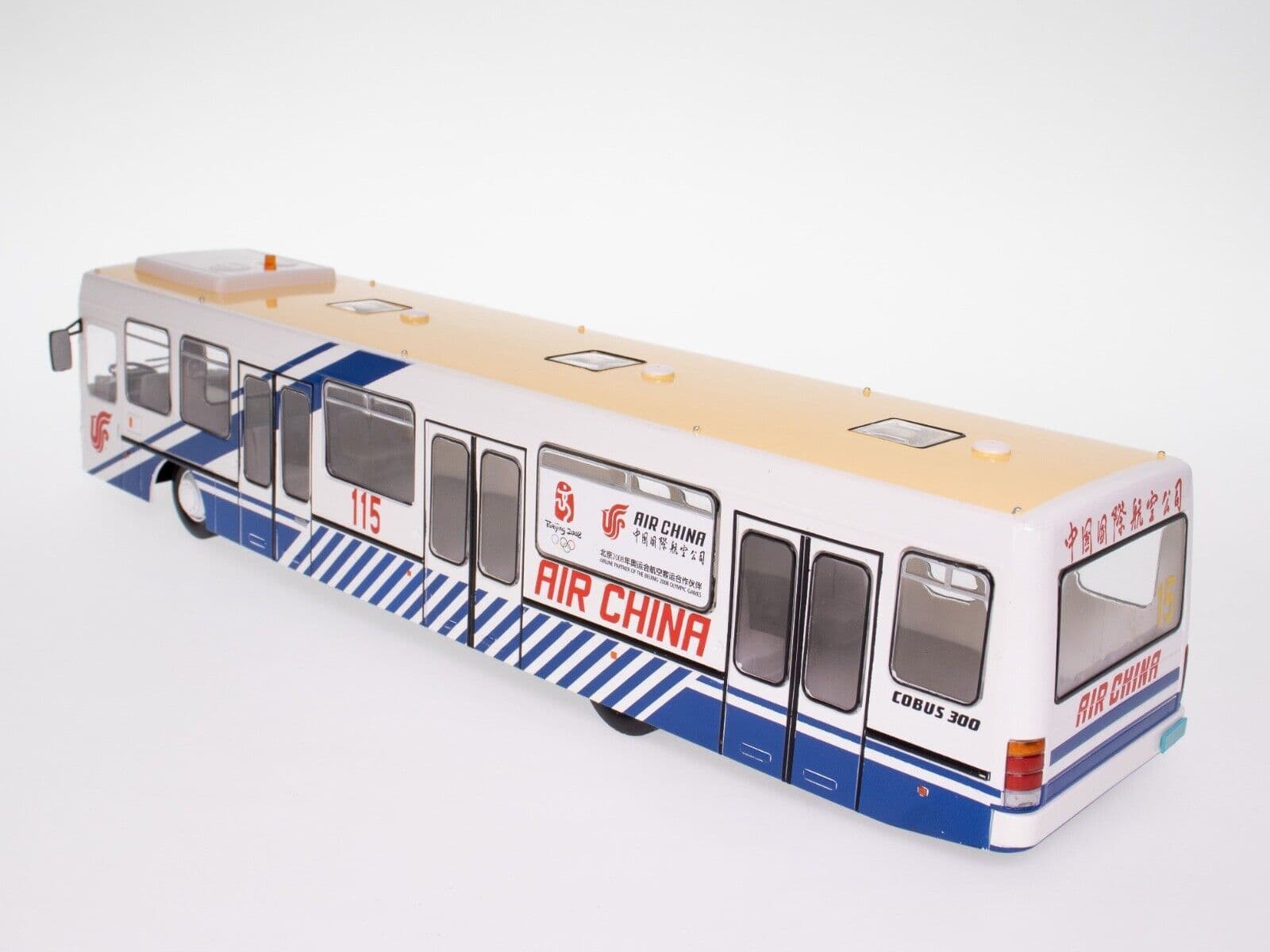 IXO Hachette PD119 1/43 Scale COBUS 3000 Airport Bus 1992 Germany Bus ...