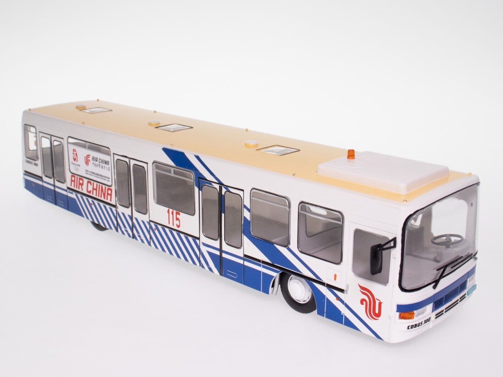 IXO Hachette PD119 1/43 Scale COBUS 3000 Airport Bus 1992 Germany Bus ...