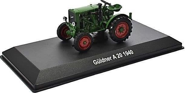 IXO HL30 1/43 Scale Guldner A 20 1940 German Tractor Green Red Wheels