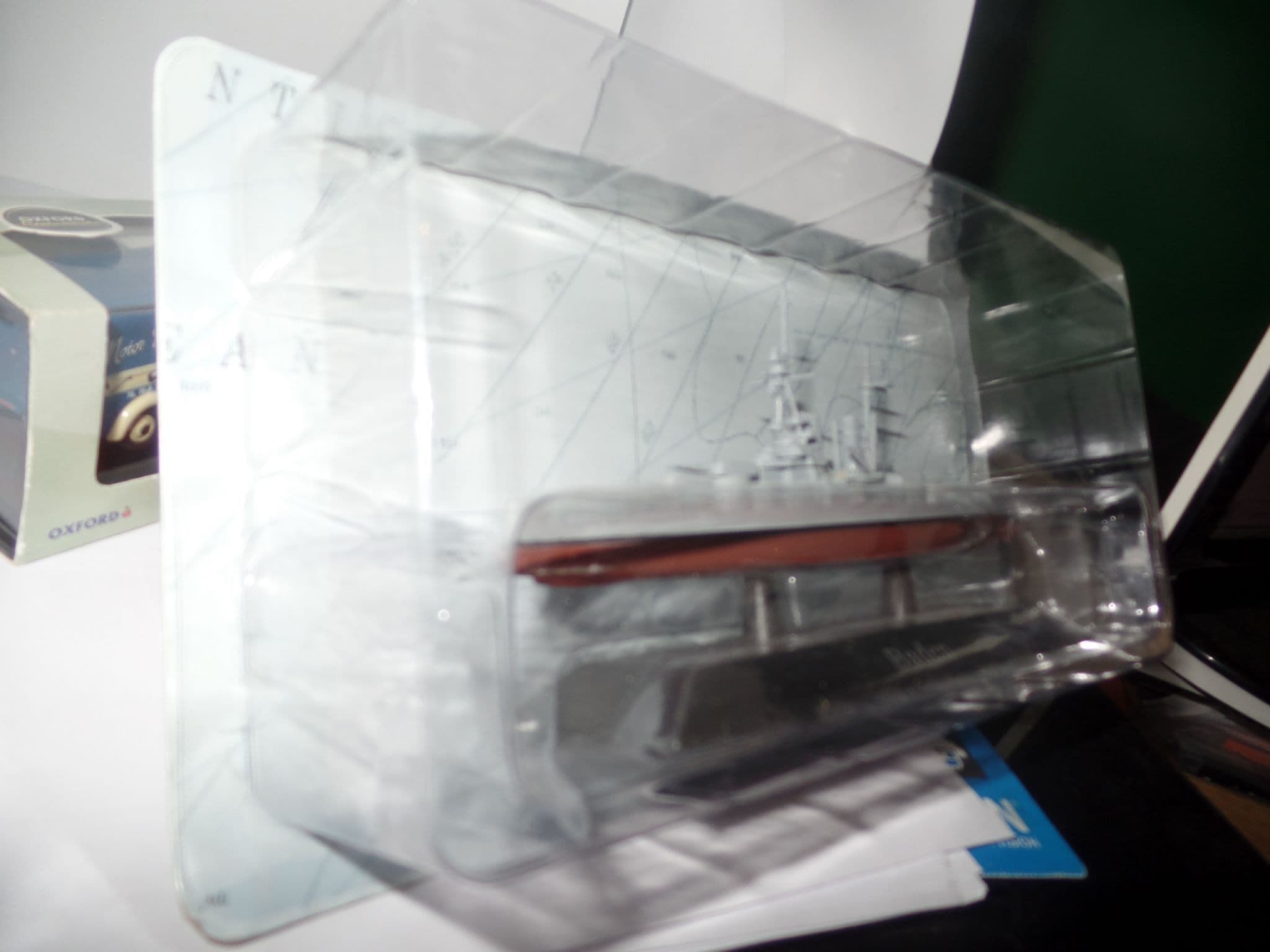 KZ48 Atlas DeAgostini 1/1250 Scale German BADEN class Battleship 1915