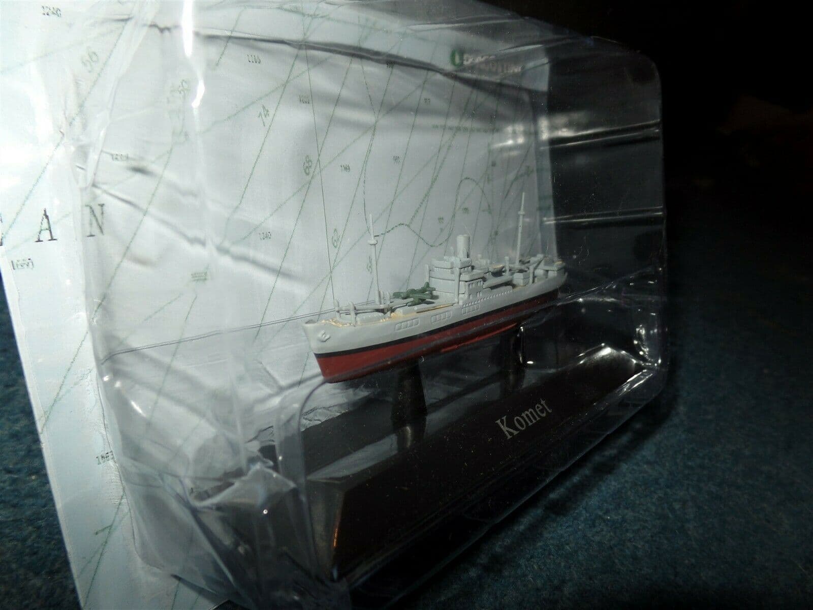 KZ61 Atlas DeAgostini 1/1250 Scale German Komet Auxiliary Cruiser 1939