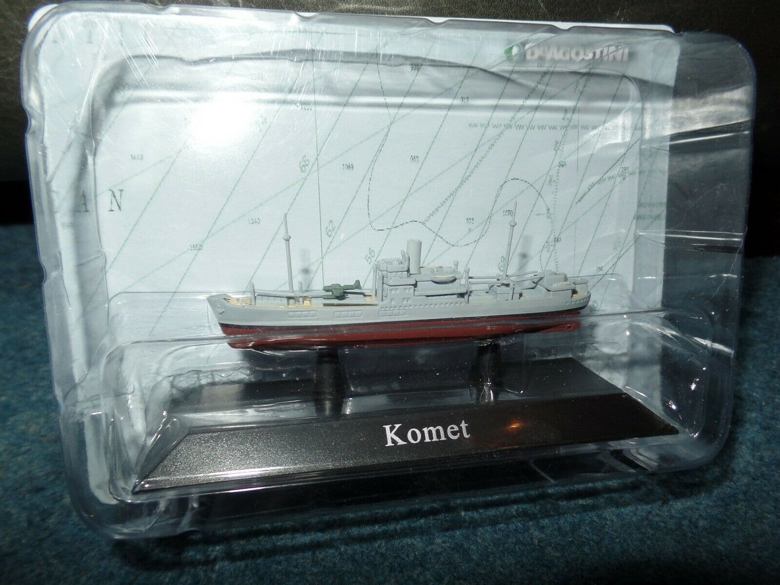 KZ61 Atlas DeAgostini 1/1250 Scale German Komet Auxiliary Cruiser 1939