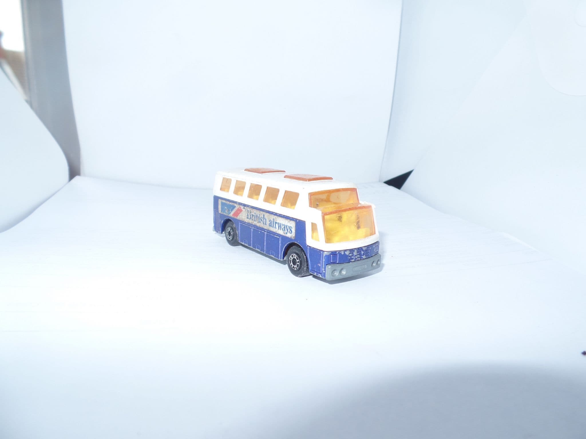 Matchbox 65 Airport Bus Coach British Airways Airline Worn UB
