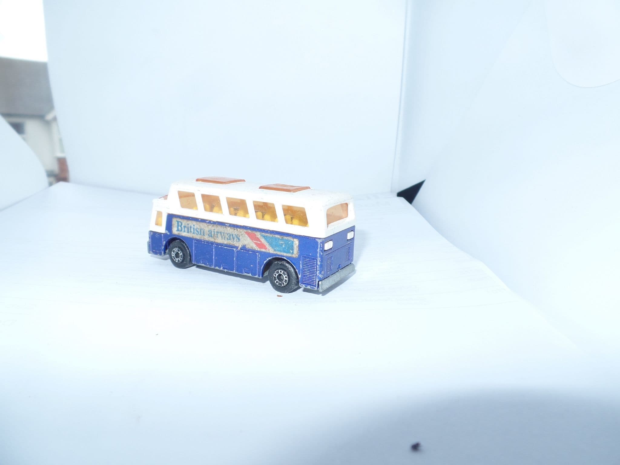 Matchbox 65 Airport Bus Coach British Airways Airline Worn UB