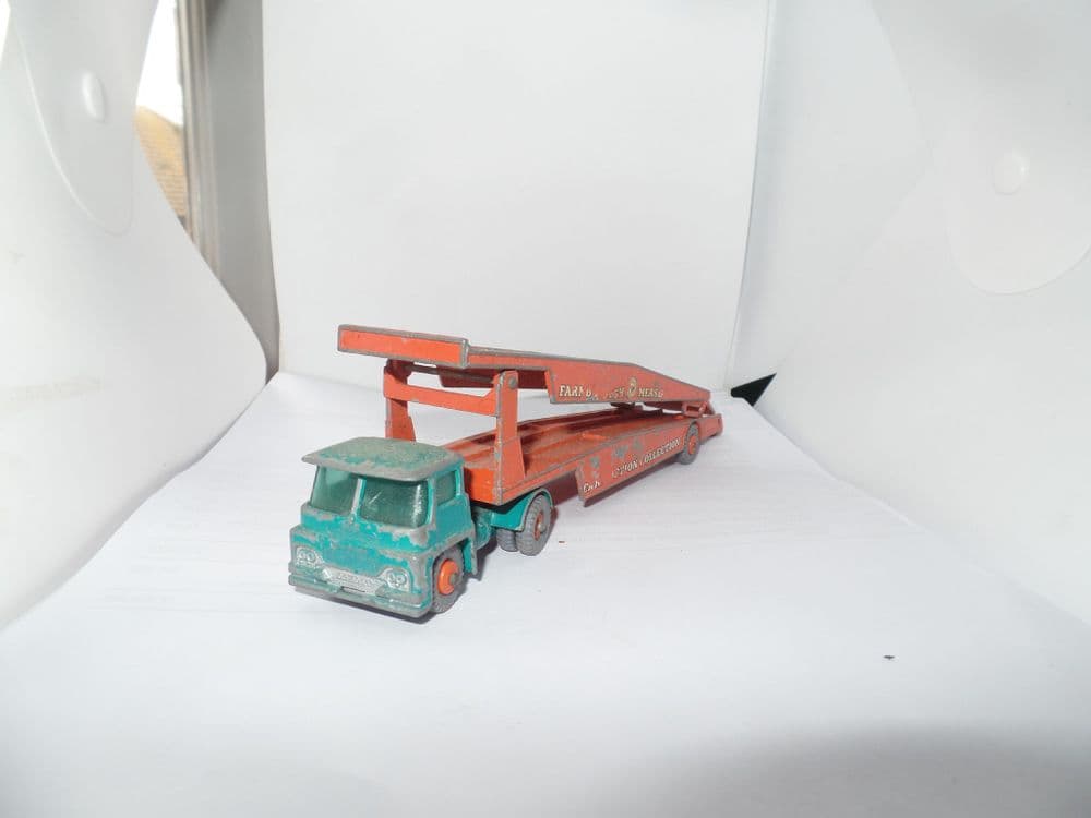 Matchbox K8 Superkings Guy Warrior Car Transporter King Size K-8
